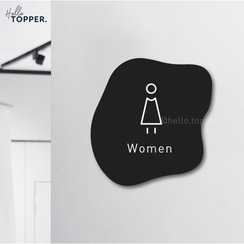 Jual Toilet Women Wanita Sign Board Akrilik Print Signage Acrylic ...
