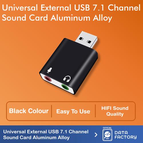 Jual Universal External USB 7.1 Channel Sound Card Aluminum Alloy ...