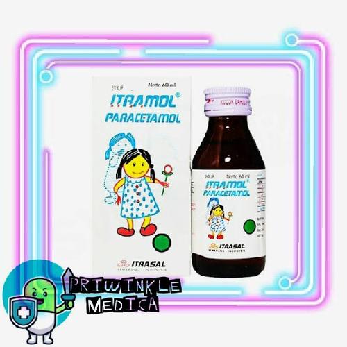Jual itramol syrup sirup paracetamol obat demam panas 60ml 60 ml ...