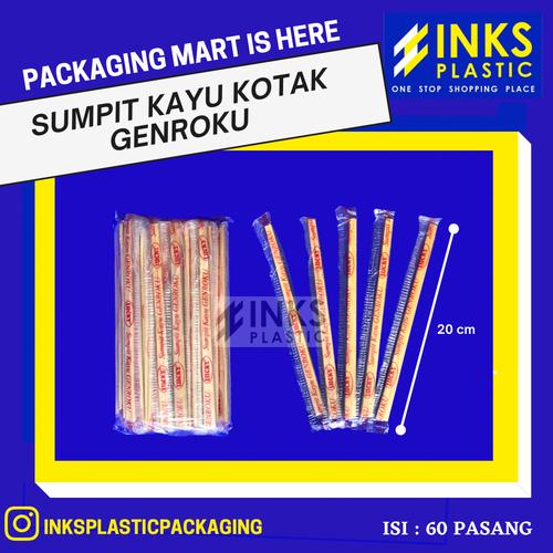 Jual SUMPIT KAYU STERIL KOTAK GENROKU (ISI 60 PASANG) - Kota Bandung ...
