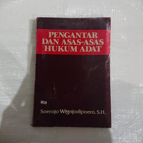 Jual BUKU PENGANTAR DAN ASAS ASAS HUKUM ADAT - Kab. Tangerang - Toko ...