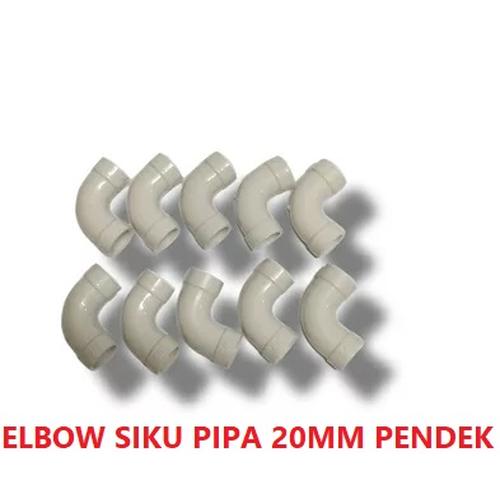 Jual Elbow/Knee/Siku/Bengkokan Pipa Listrik Conduit 20MM Panjang/Pendek ...