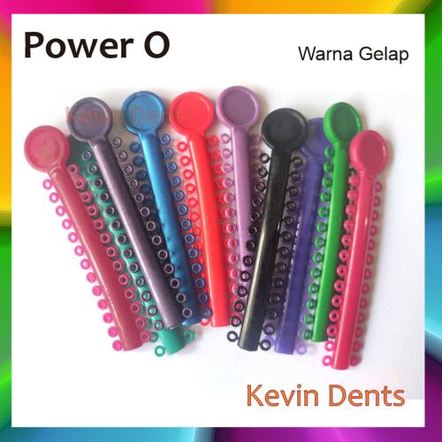 Jual Karet Behel Power O, Creative, Orthodontic Ligature Ties 1 pack ...