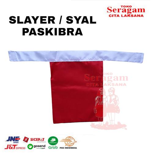 Jual SYAL / SLAYER / SCARF PASKIBRA PASKIBRAKA MERAH PUTIH - FULL MERAH ...
