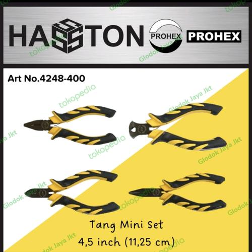 Jual Tang Mini Haston Prohex Kakak Tua, Lancip , Kombinasi dan Potong 4 ...