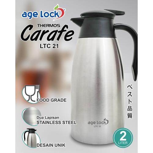 Jual AGE LOCK Thermos Carafe 2 Liter / Termos Air Stainless LTC 21 ...