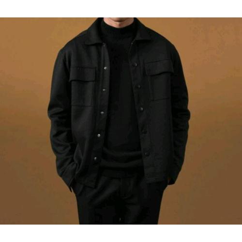 Promo Shacket Jacket Catoon Flecee Premium Unisex - Hitam, M - Kota ...