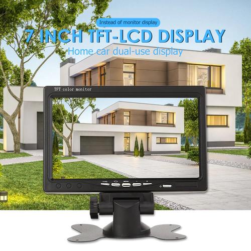 Jual Monitor LCD 7 Inch RCA AV Input Monitoring Kamera Mundur Layar ...