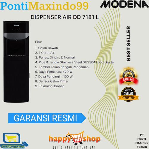 Jual DISPENSER MODENA GALON BAWAH DD-7181L SALUTARE - Kota Bekasi ...
