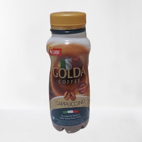 Jual GOLDA Coffee ITALIAN Cappucino Kopi Siap Minum Botol 200ML - kopi ...