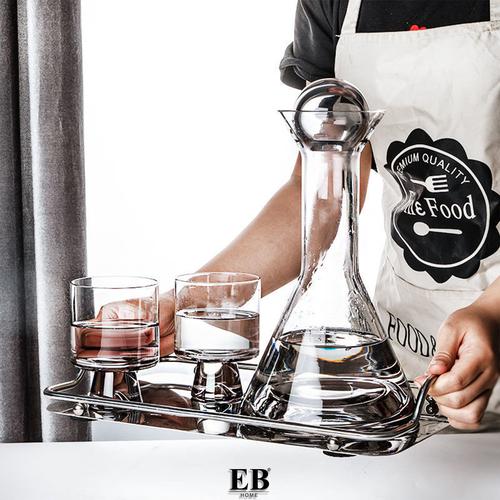 Jual Gelas Pitcher Kaca Set / Unique Conical Glass Jug Set 451/1-2 ...