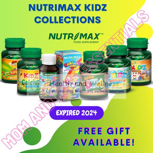 Jual NUTRIMAX KIDZ COLLECTIONS MULTIVITAMIN CALCIUM OMEGA 3 DHA C PLUS ...