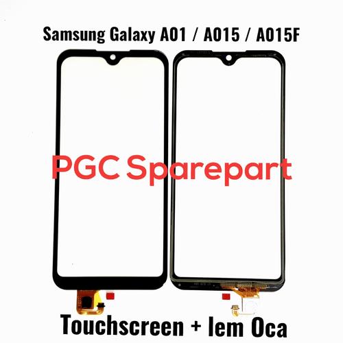 Jual Original Touchscreen plus lem oca Samsung Galaxy A01 A015 A015F ...