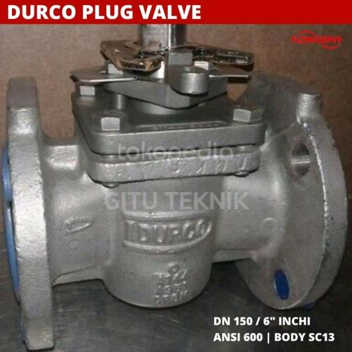 Jual PLUG VALVE SIZE 6" INCHI ANSI 300 DURCO FLOWSERVE SLEEVELINE G4 ...