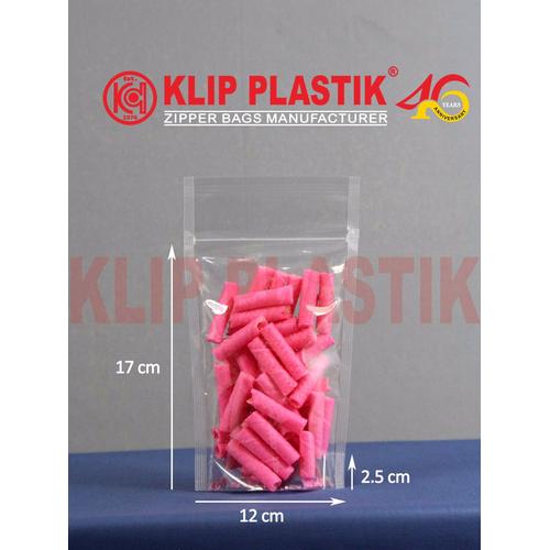 Promo Plastik Klip PP / Standing Pouch / Seal Lebar / 17+2.5 x 12 cm ...