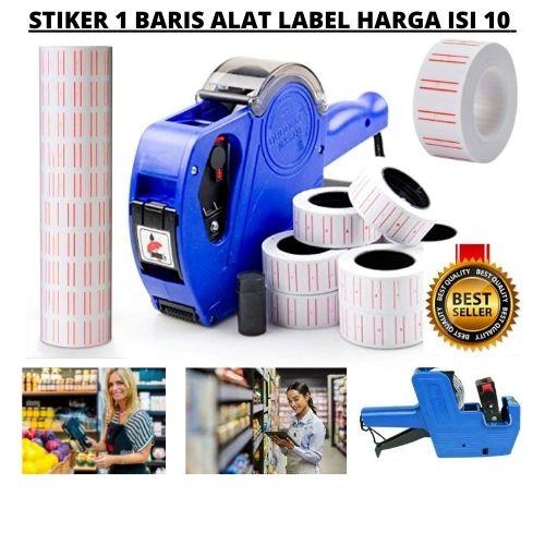 Jual Stiker Label Harga 1 Line Untuk Mesin Alat Label Struk Tag Harga ...