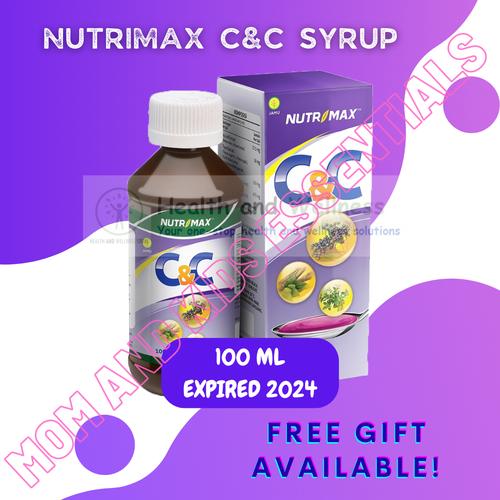 Jual NUTRIMAX C AND C SYRUP 100 ML C&C SYRUP OBAT BATUK PILEK CNC FLU C ...