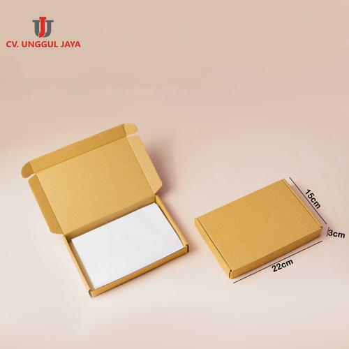 Jual Kardus Hampers Hijab Kain Box Kaos Baju Batik Kotak Dus 22x15x3 cm ...