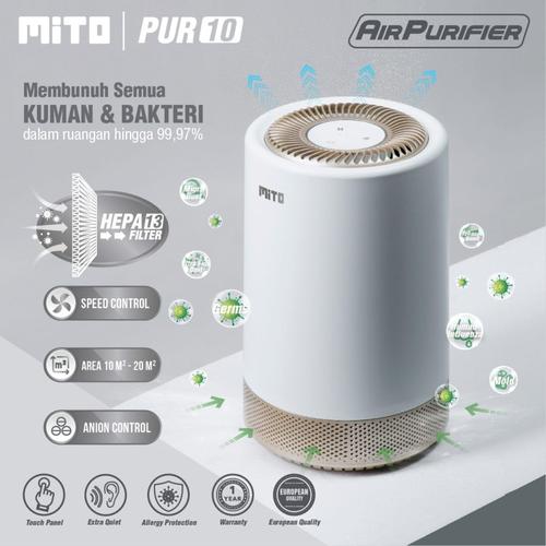Jual Alat Penyaring Udara Smart Mito PUR 10 - Air Purifier Mito PUR10 - Jakarta Pusat - Kingkong ...