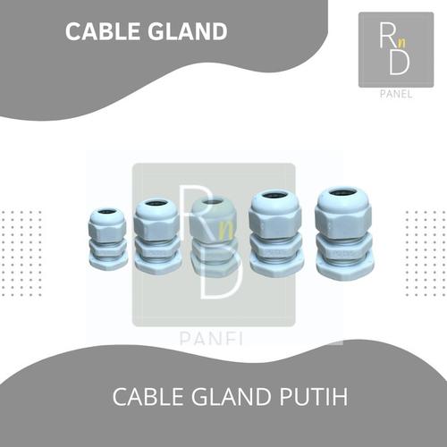 Jual CABLE GLAND PG-16 / CABLE GLAND PG 16 / KABEL GLAND PG 16 PUTIH ...