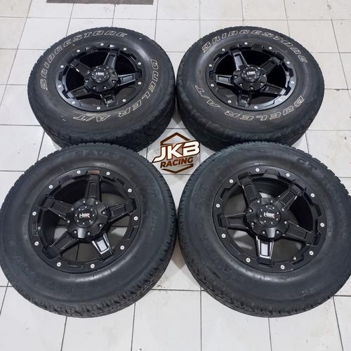 Jual VELG RACING HSR TWIST R17 HOLE 6X139 BUAT PAJERO FORTUNER TRITON DLL - Jakarta Selatan ...
