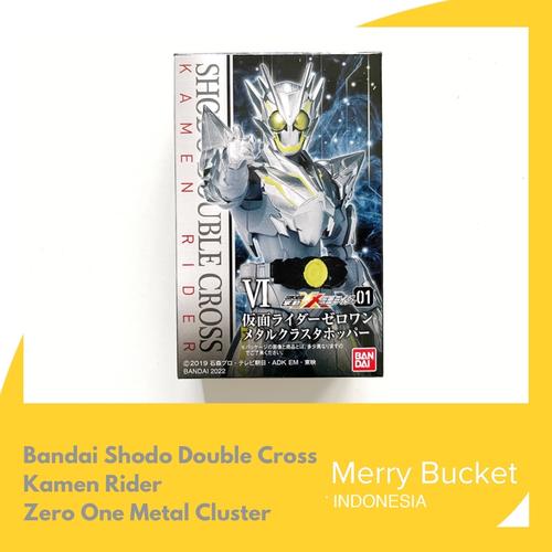 Jual Shodo Double Cross XX 01 Kamen Rider Zero One Metal Cluster Hopper ...