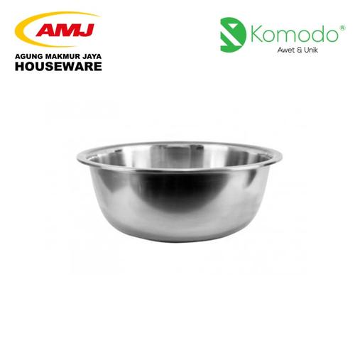 Jual BASKOM STAINLESS / BASKOM TINGGI 32 CM KOMODO - Kab. Bekasi - AMJ ...