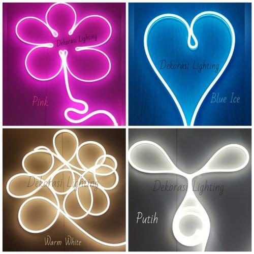 Jual Lampu led selang susu Dc 12volt 5meter flexible strip light - Biru ...
