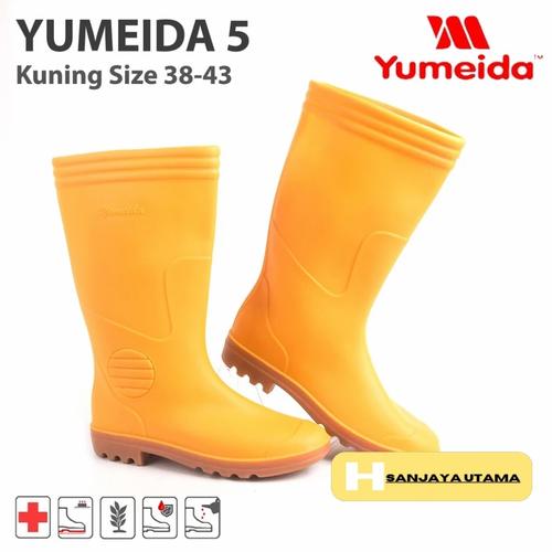Jual Sepatu APD Boots Sepatu Proyek Karet Pria / Wanita Yumeida 5 ...