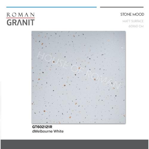 Jual Granit ROMAN GRANITE dMelbourne White 60X60 GT602121R TOP GRADE ...