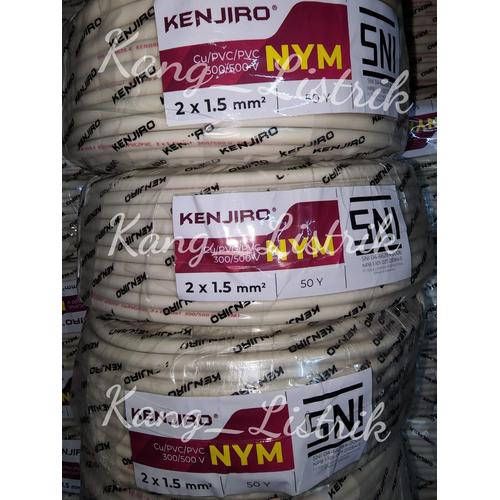 Jual Kabel NYM 2x1,5mm SNI / Kabel SNI NYM 2x1,5mm - Kenjiro - Kab ...