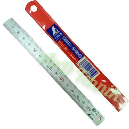Jual SHINWA Penggaris Stainless Steel 150MM / 15CM Made In Japan - Jakarta Utara - AnD tehnik ...