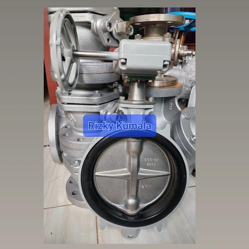 Jual Butterfly Valve TOYO 8" Inch 10K DN200 Aluminium Gear Operated ...