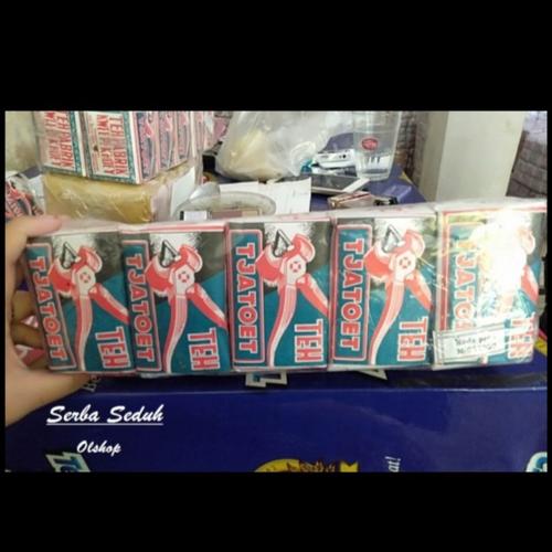 Jual Teh Tjatoet Istimewa Teh Seduh Catut tea original [1pack 5pc/80g ...