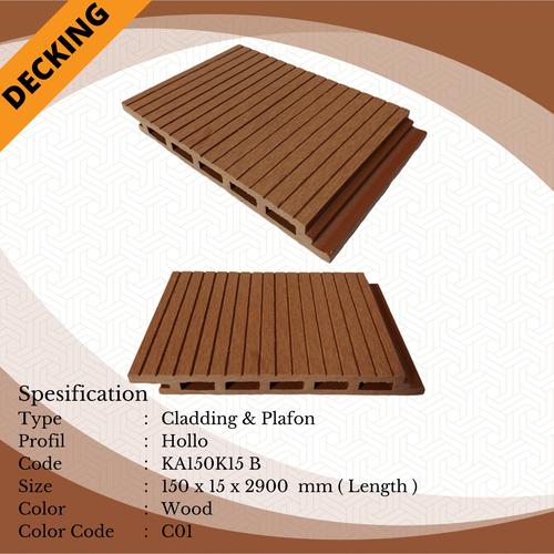 Jual WPC Outdoor Dinding Partisi dan Plfon KA150K15 B - Jakarta Utara ...