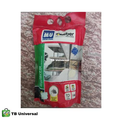 Jual MU-408 COLORFILL/PENGISI NAT KERAMIK 1KG/WARNA CREAM - Jakarta ...