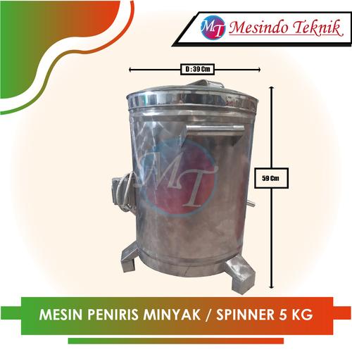 Jual Mesin Peniris/Pengering Minyak / Spinner 5 Kg - Kab. Tangerang ...