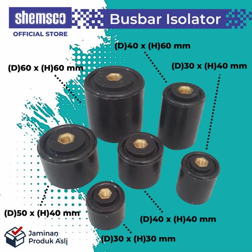 Jual Shemsco 30x40 Baut M6 Busbar Isolator Silinder Insulator Listrik ...