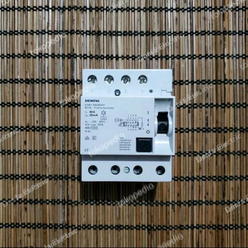 Jual RCCB ELCB Siemens 5SM1 344-6kk01 4phase 40A 30mA - Jakarta Pusat - Japfa Panel | Tokopedia