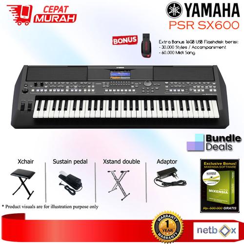 Jual Yamaha PSR SX 600/ PSR SX600/ PSRSX600 / SX-600 Keyboard Arranger ...