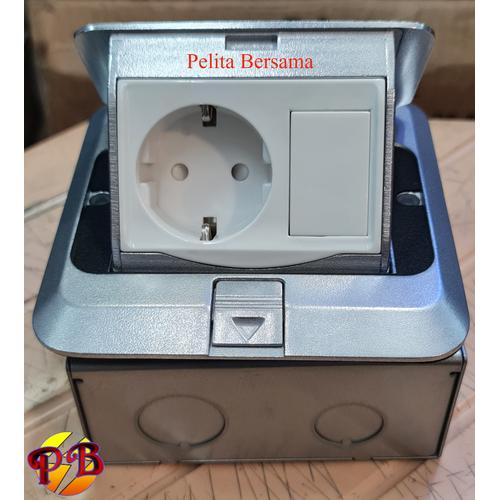 Jual Stop Kontak Lantai / Stop Kontak Tanam / Floor Outlet Merk ...