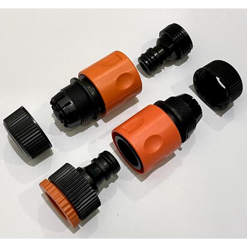 Jual Quick coupler conector sambungan selang air set 4bagian 1/2 5/8 3/ ...