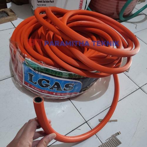 Jual Ecer selang gas LPG 3 lapis SNI meteran /eceran selang kompor gas ...