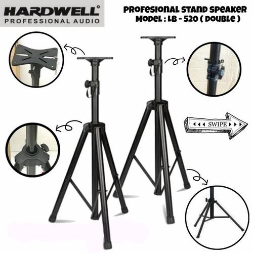 Jual Stand Speaker Aktif/Passive Hardwell HW 820 Original Standing ...