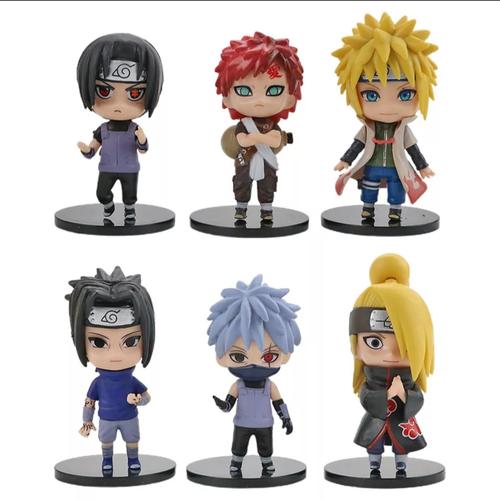 Jual Mini Figure Anime Naruto Shippuden Itachi Gaara Minato Sasuke ...