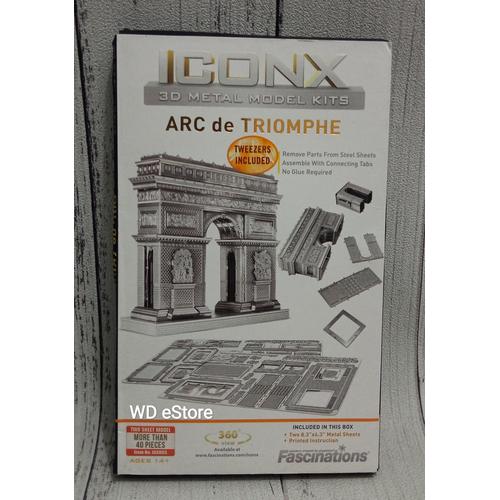 Jual Iconx 3D Metal Model Kits, Arc De Triomphe - Kota Tangerang - WD ...