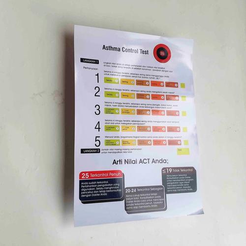 Jual Poster Asthma Control Test, Poster Asma Kontrol Tes, Poster ACT ...