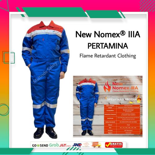 Jual WEARPACK NEW NOMEX IIIA COVERALL PERTAMINA FLAME RETARDANT ...