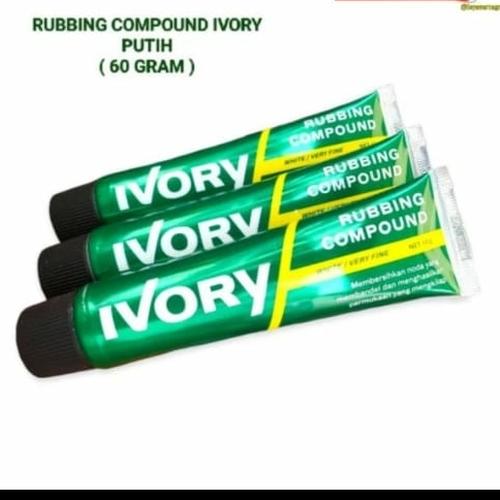 Jual RUBBING TUBE KOMPON COMPOUND IVORY PUTIH KEMASAN TUBE ODOL (60 ...