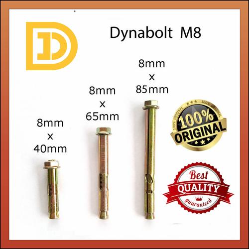 Jual Dynabolt m8 Dinabolt 8 Baut Beton Bracket TV Gantungan Dinding ...